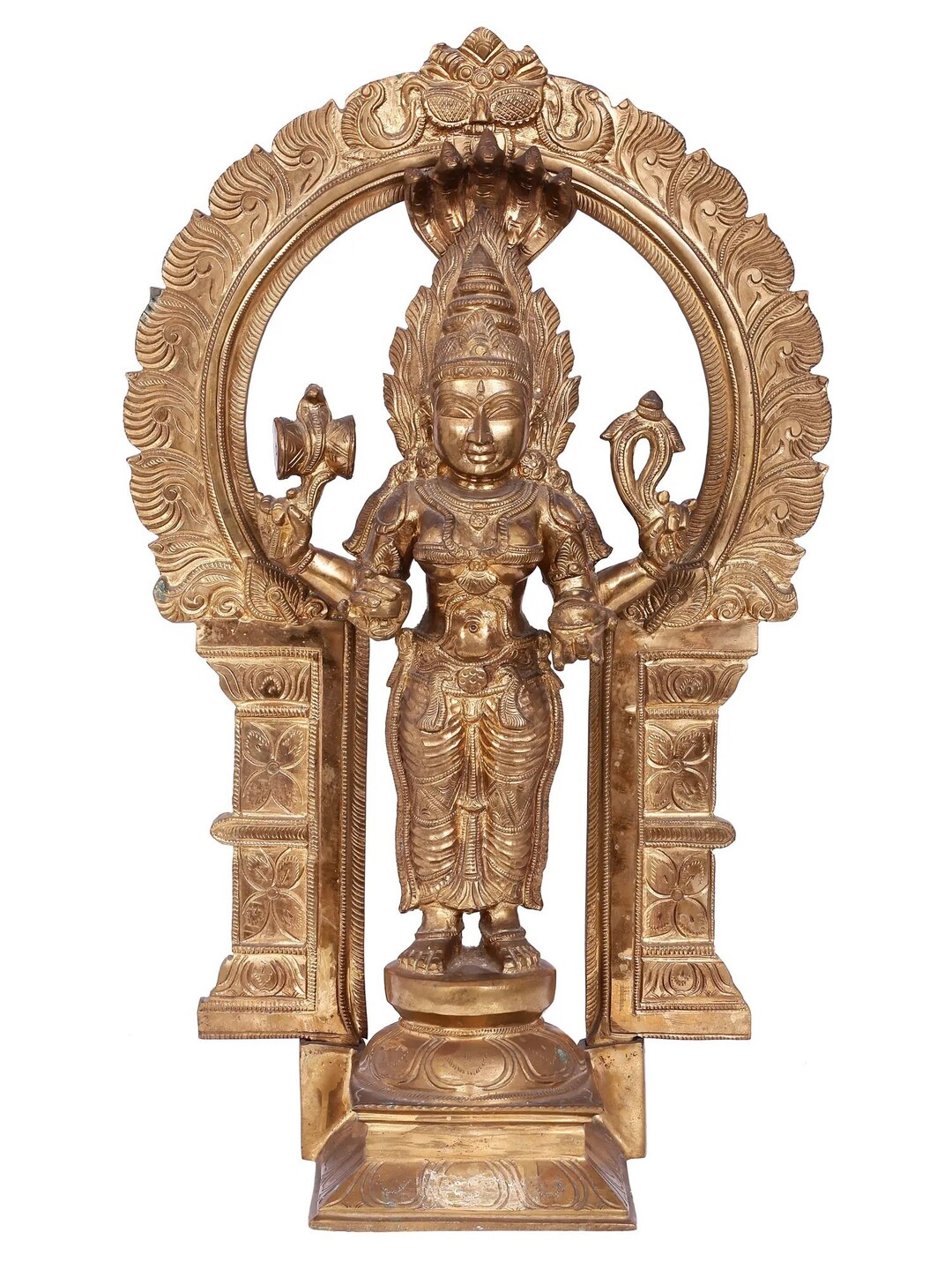 22'' Standing Goddess Mariamman south Indian Durga - Etsy