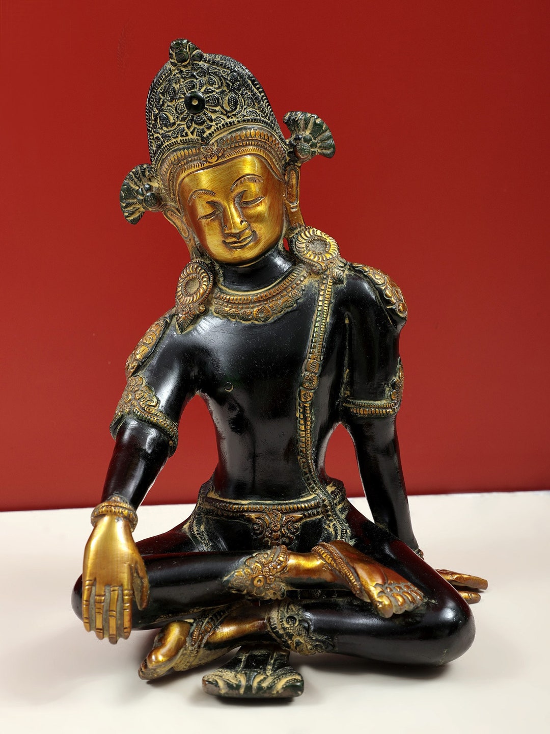 9 Lord Indra Statue in Brass Handmade - Etsy