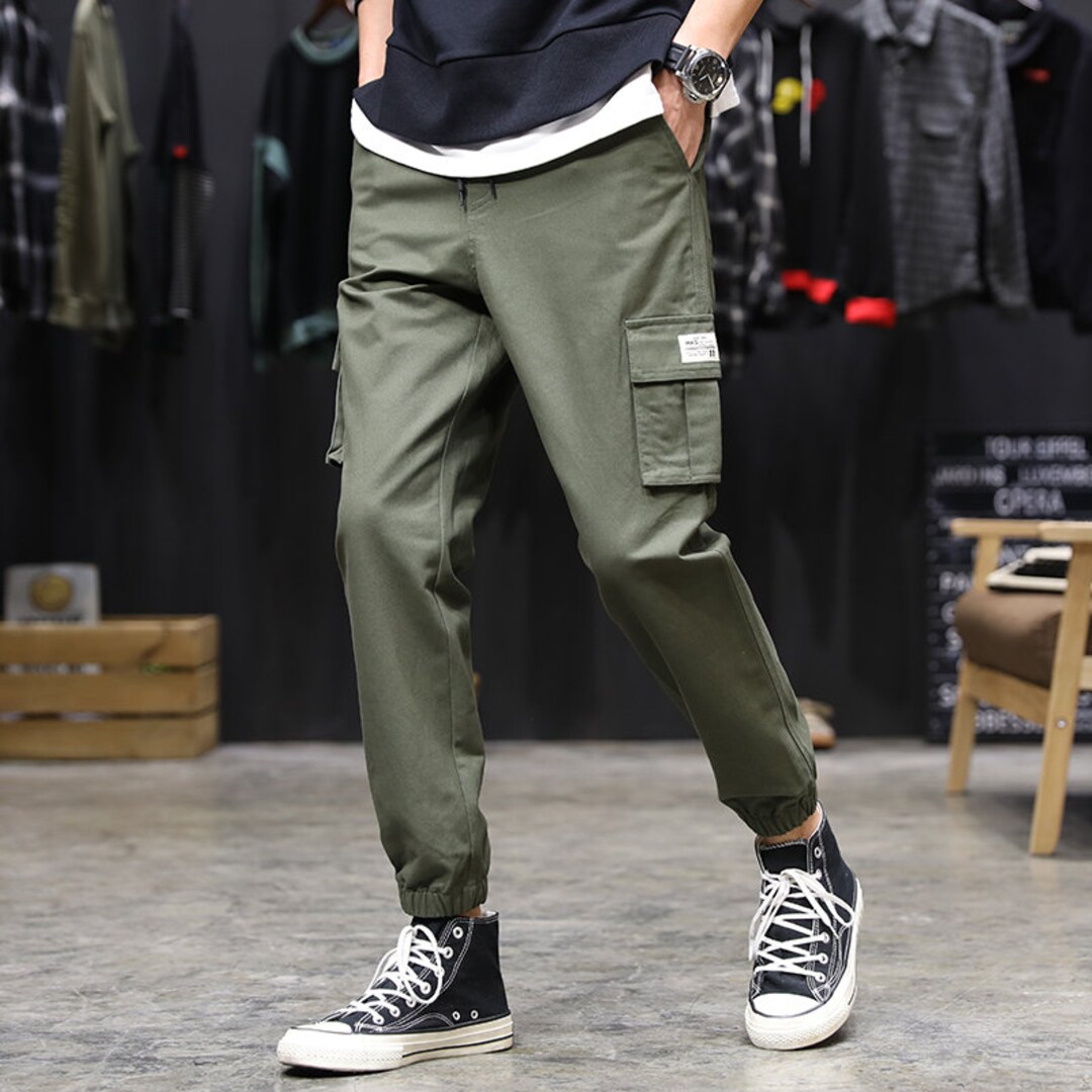 Classic Japanese Techwear Pants Harem Streetwear Cargo Joggers - Etsy