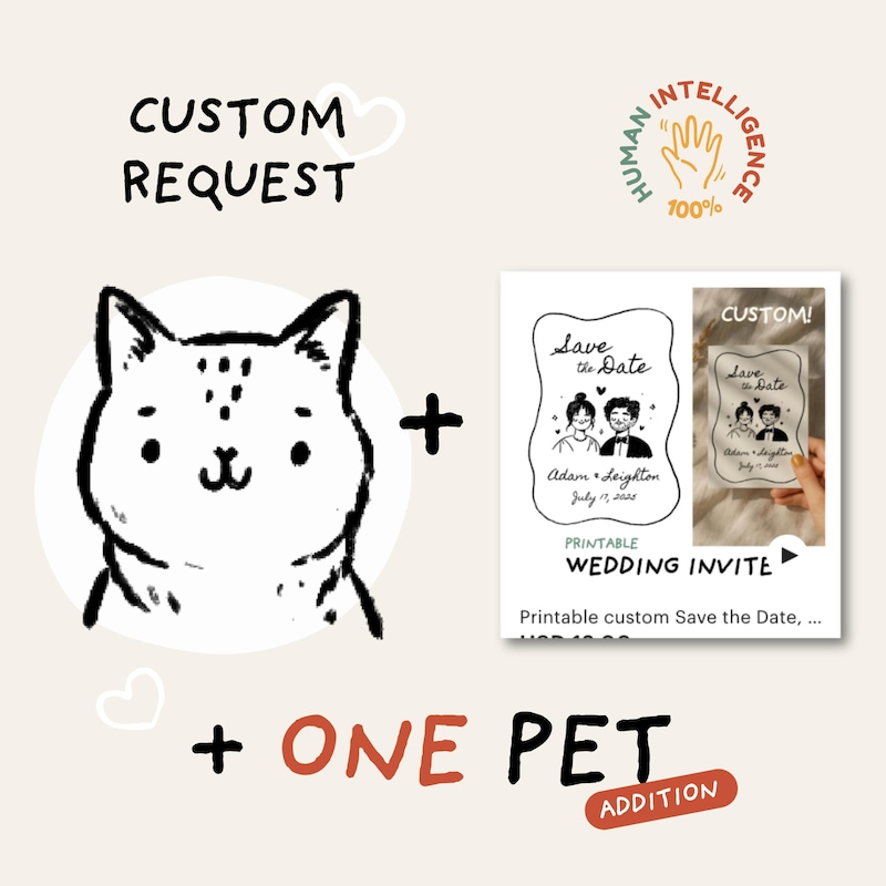 Digital Cat Commission - Etsy