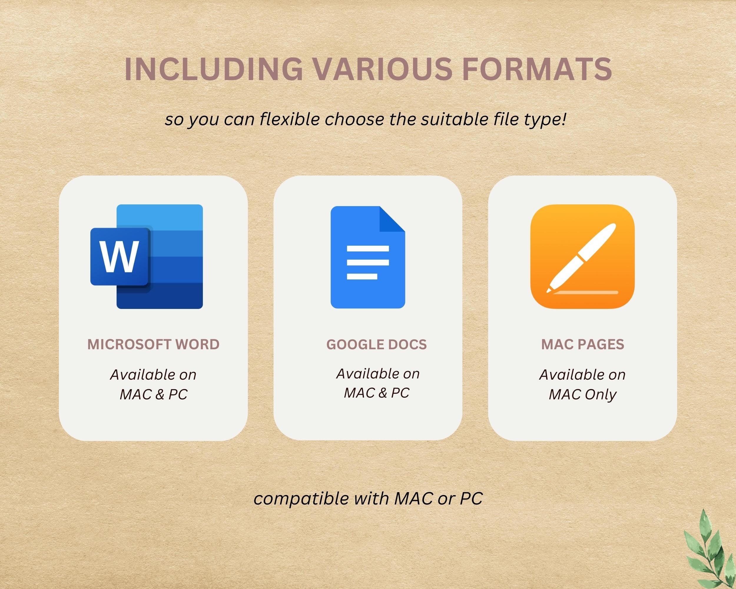 Executive Resume Template for Word Google Docs Mac Pages - Etsy