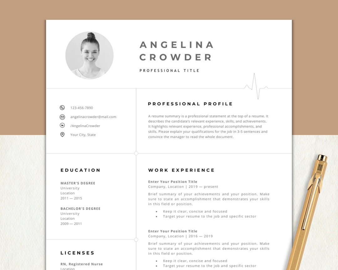 Nurse Template, Nursing Student Resume, Medical Assistant, Student ...