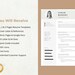Executive Resume Template for Word, Google Docs, Mac Pages Professional ...