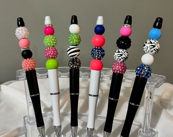 Custom Beaded Pens - Etsy