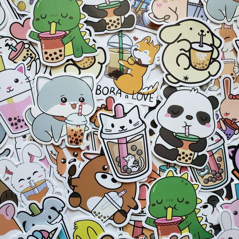 Mystery Sticker Grab Bag/kawaii Stickers/random Cute Sticker - Etsy