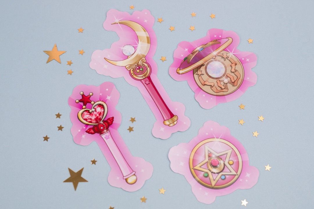 Moon Crystal Power | Moon Stick Crystal Compact | Moon Magic | Die Cut ...