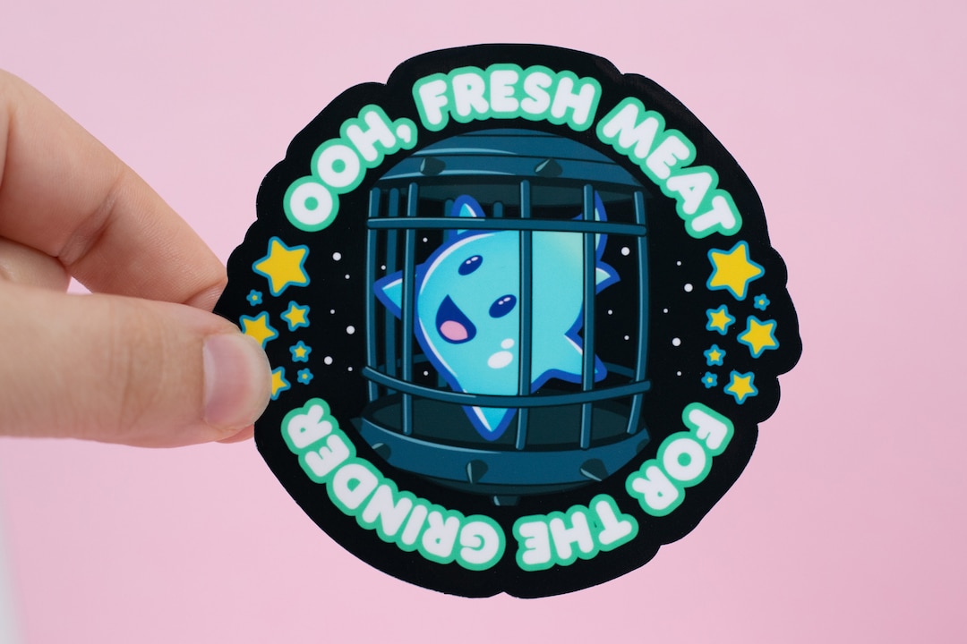 Lumalee Fresh Meat | Gamer Sticker | Super Mario | 3.5" | Waterproof ...