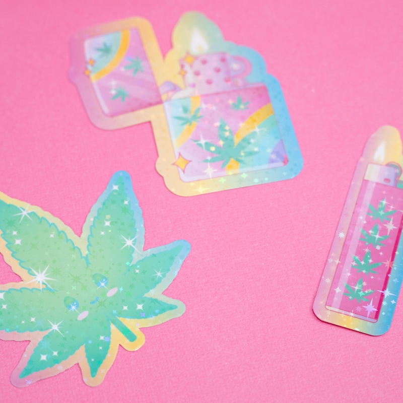 Smoke Pot Stickers - Etsy