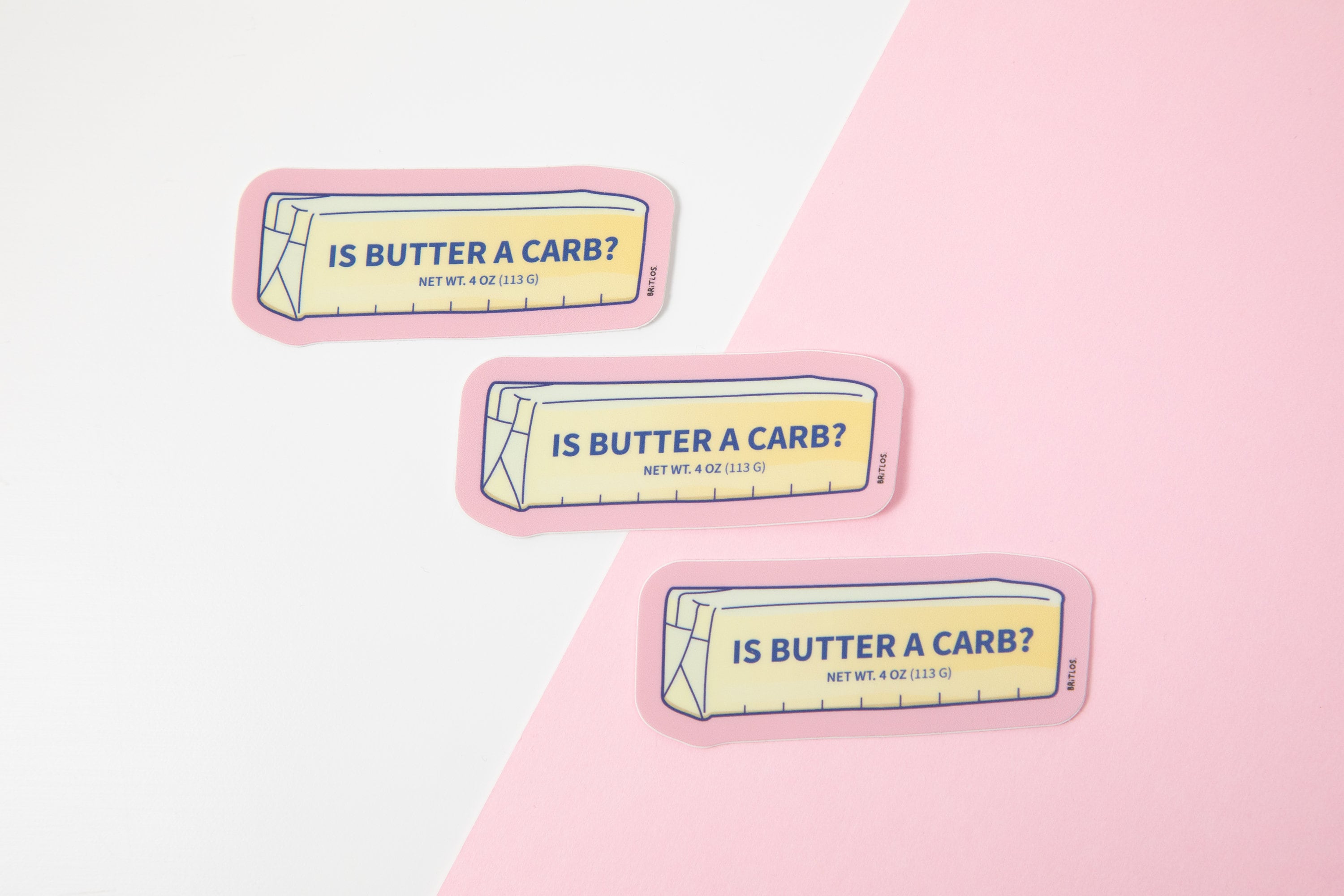 Is Butter A Carb? Sticker | Regina George | Mean Girls Movie Quote | 3 ...