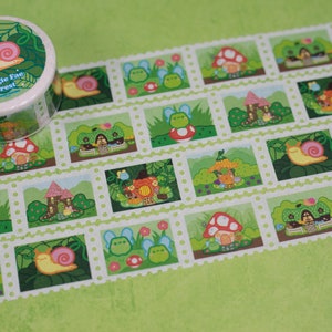 Froggie Fae Forest Stamp Washi Tape | Stationery Decorating | 25 MM X ...
