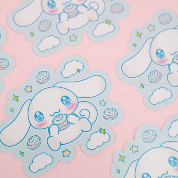 Vinyl Cinnamon Roll Stickers - Etsy
