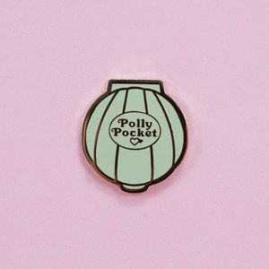 Retro Toy Pocket Locket Hard Enamel Pins | Cute Heart Pin | Pastel 90's ...