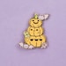 Pumpkin Stack N Bats Pin | Kawaii Pastel Halloween Pin | Hard Enamel ...