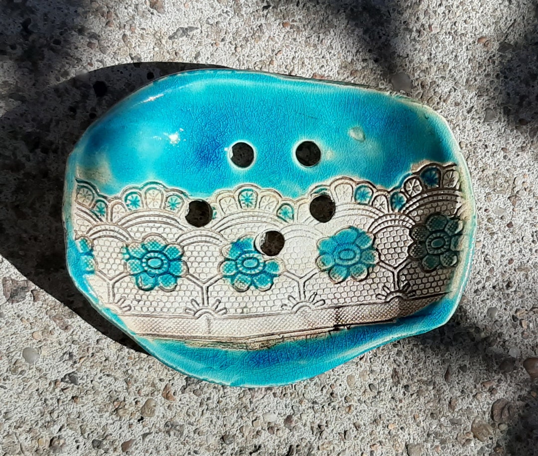 Spanish Ceramic Soap Dish by lamar Design Mallorca - Etsy