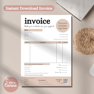 Small Business Invoice Template, Invoice Template for Small Business ...
