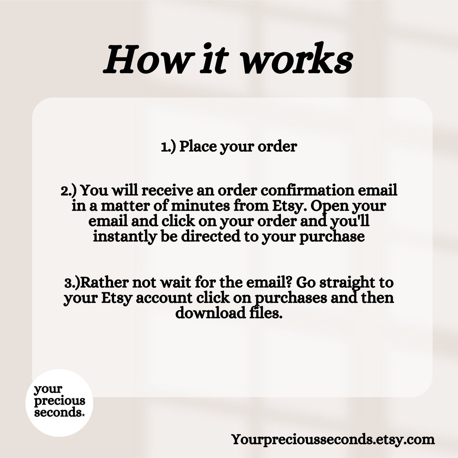 Digital Order Forms for Crafts, Small Business Forms, Order Form ...