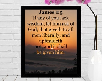 James 1 5 | Etsy