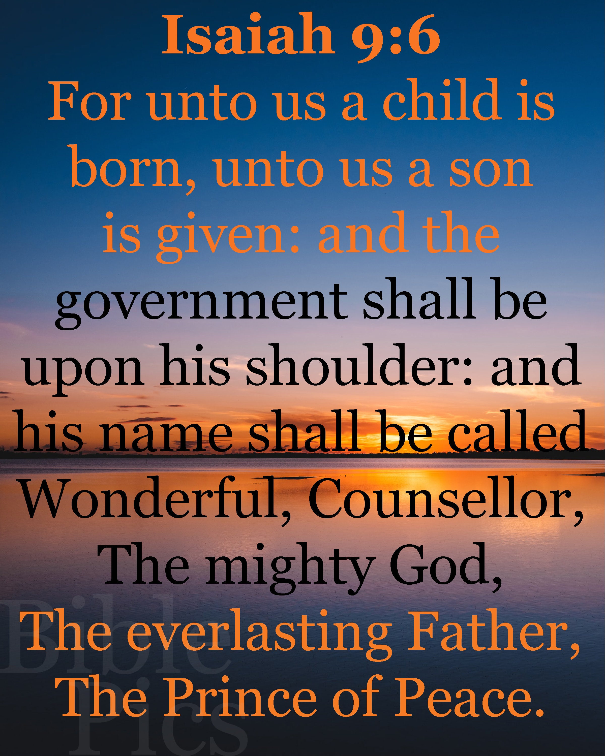 Bible Verse Printable, Isaiah 9:6, Scripture Wall Art, Modern Scripture ...