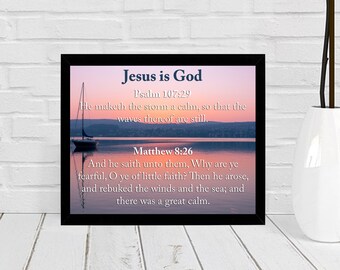 Christian DTF Prints Ready to Press Matthew 17:20 Scripture Cut Transfers inspiring Religious ...