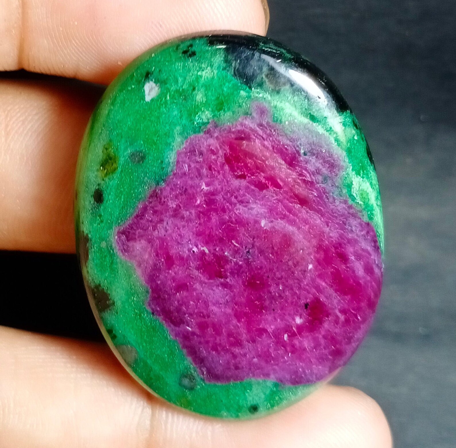 Best Natural Ruby Zoisite Cabochon Jewelry Making Loose - Etsy UK