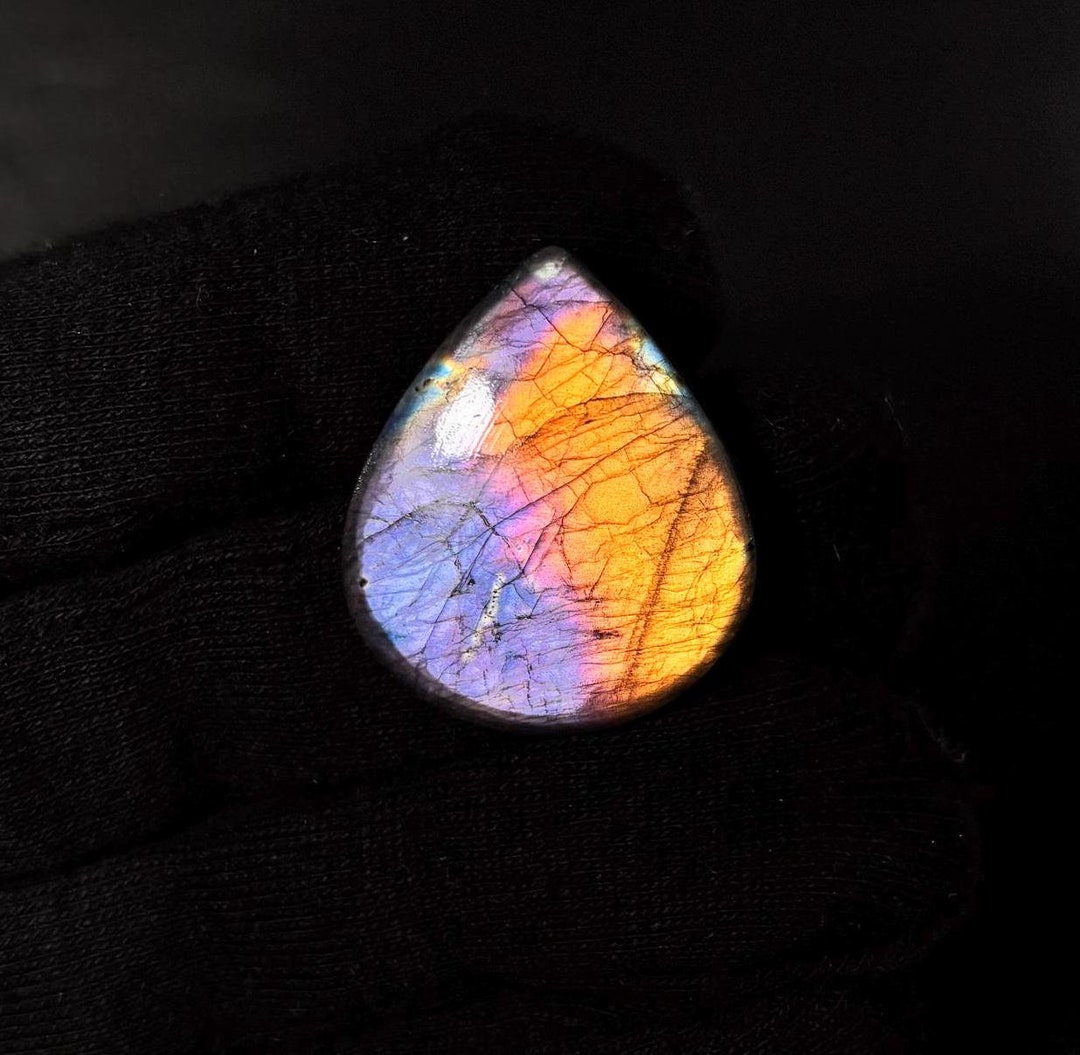 Spectrolite AAA Qualite, Gemstone Cabochon for Jewelry Making 100% ...