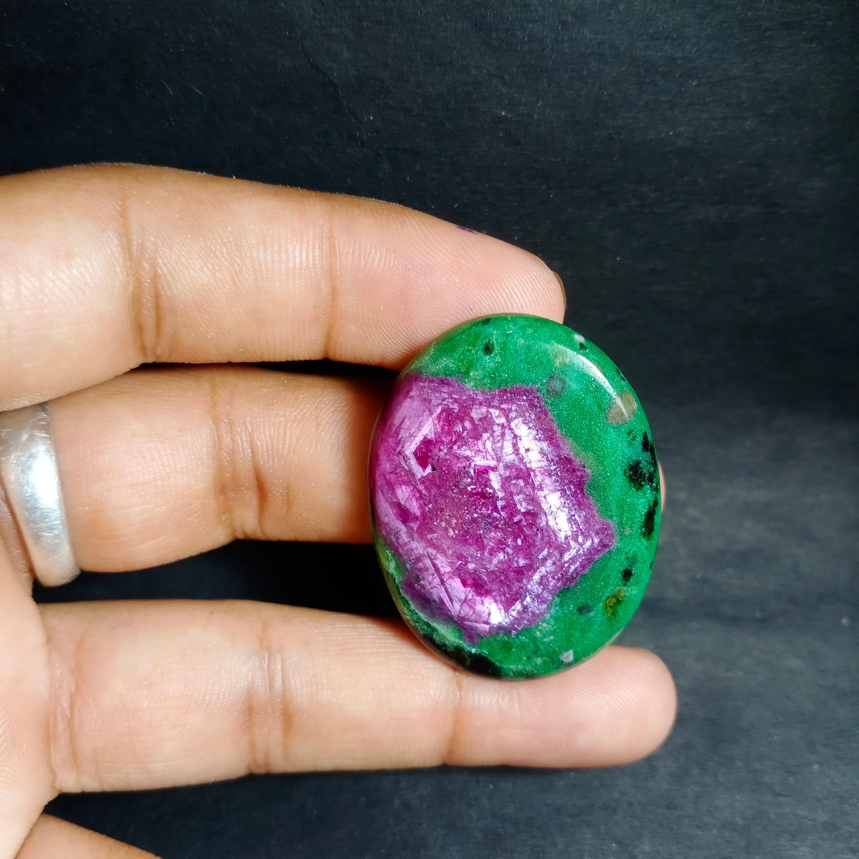 Best Natural Ruby Zoisite Cabochon Jewelry Making Loose - Etsy UK