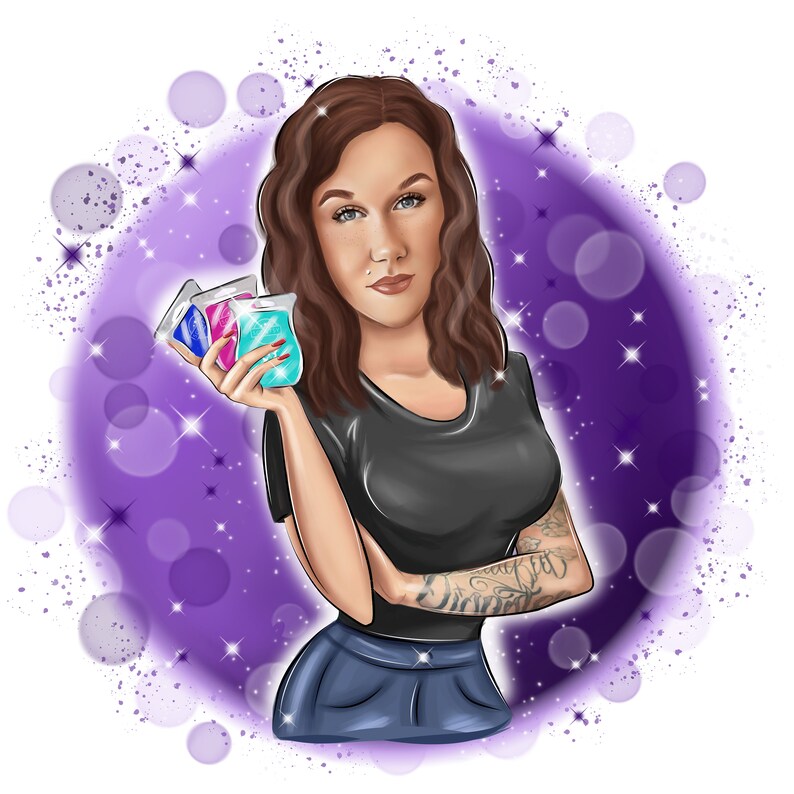 Professional Portrait Logo, Custom Cartoon Logo, Fashion Logo, Beauty ...