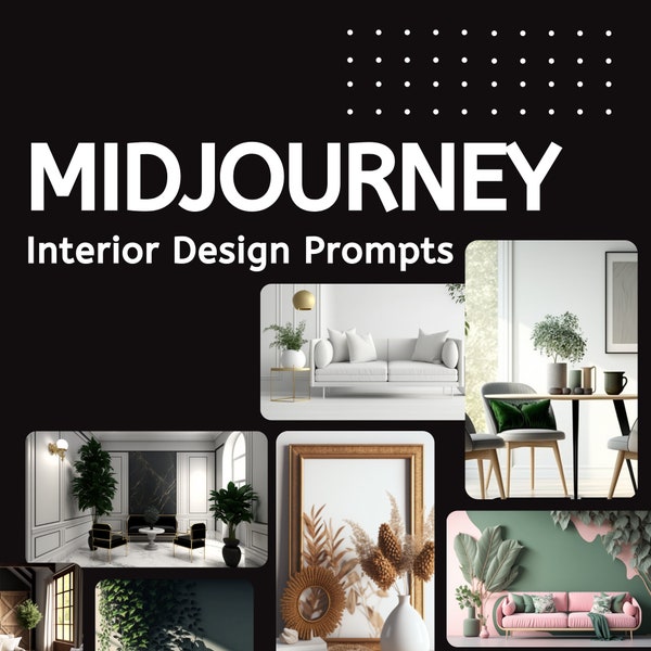 Midjourney Prompts Guide - Etsy