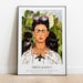 Frida Kahlo Self Portrait Exhibition Poster, Vintage Home Decor, Wall ...
