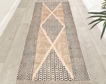 Indian Stair Runner Rug Hand Block Printed Rug Custom Hallway Runner ...