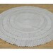 Natural Jute Round Rug in off White /ivory , Eco Friendly Rug Round ...