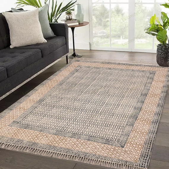 4x6 Moroccan Rug 8 X 10 Area Rug Vintage Rug 8x10 Flatweave Kilim Rug Cotton Area Rug Farmhouse Boho Living Room Bedroom Carpet Tapis Etsy