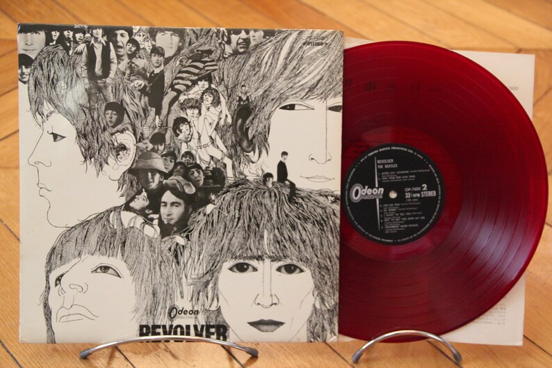 Revolver The Beatles Rock Red Vinyl Lp Op 7600 Album Stereo Etsy Uk