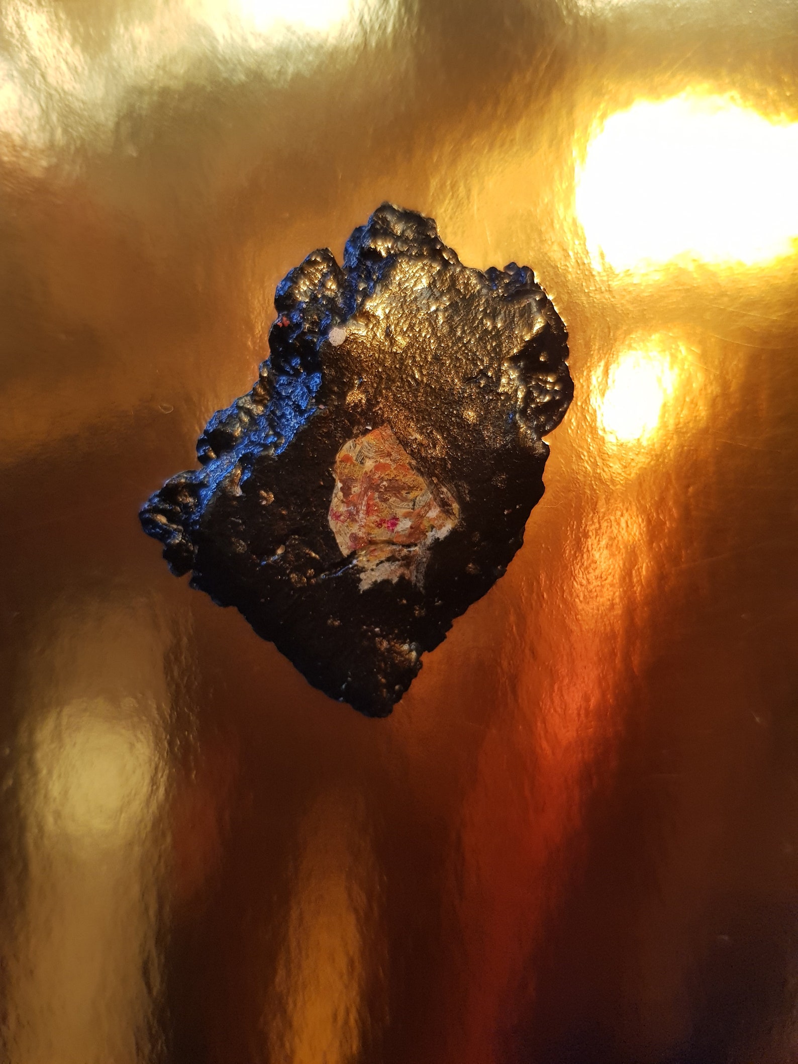 Unique piece of cold ceramic handmade handmade. Portrait | Etsy