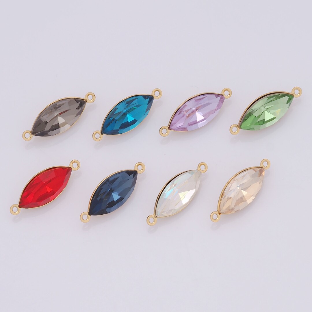 18K Gold Filled Rhombus Connectors Links,minimalist Bars Chain ...