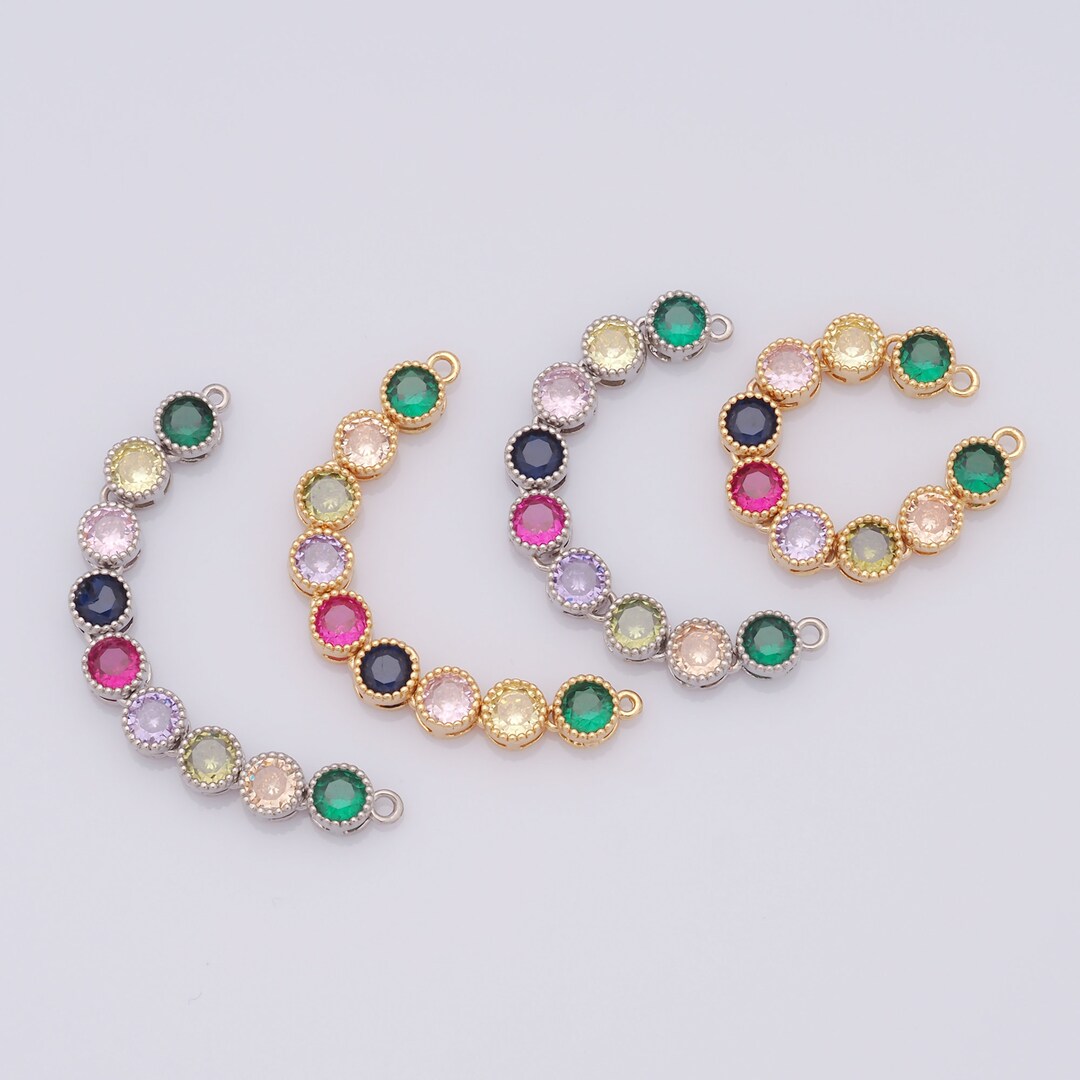 18K Gold Filled Bars Chain Connectors Links,minimalist Bars Chain ...