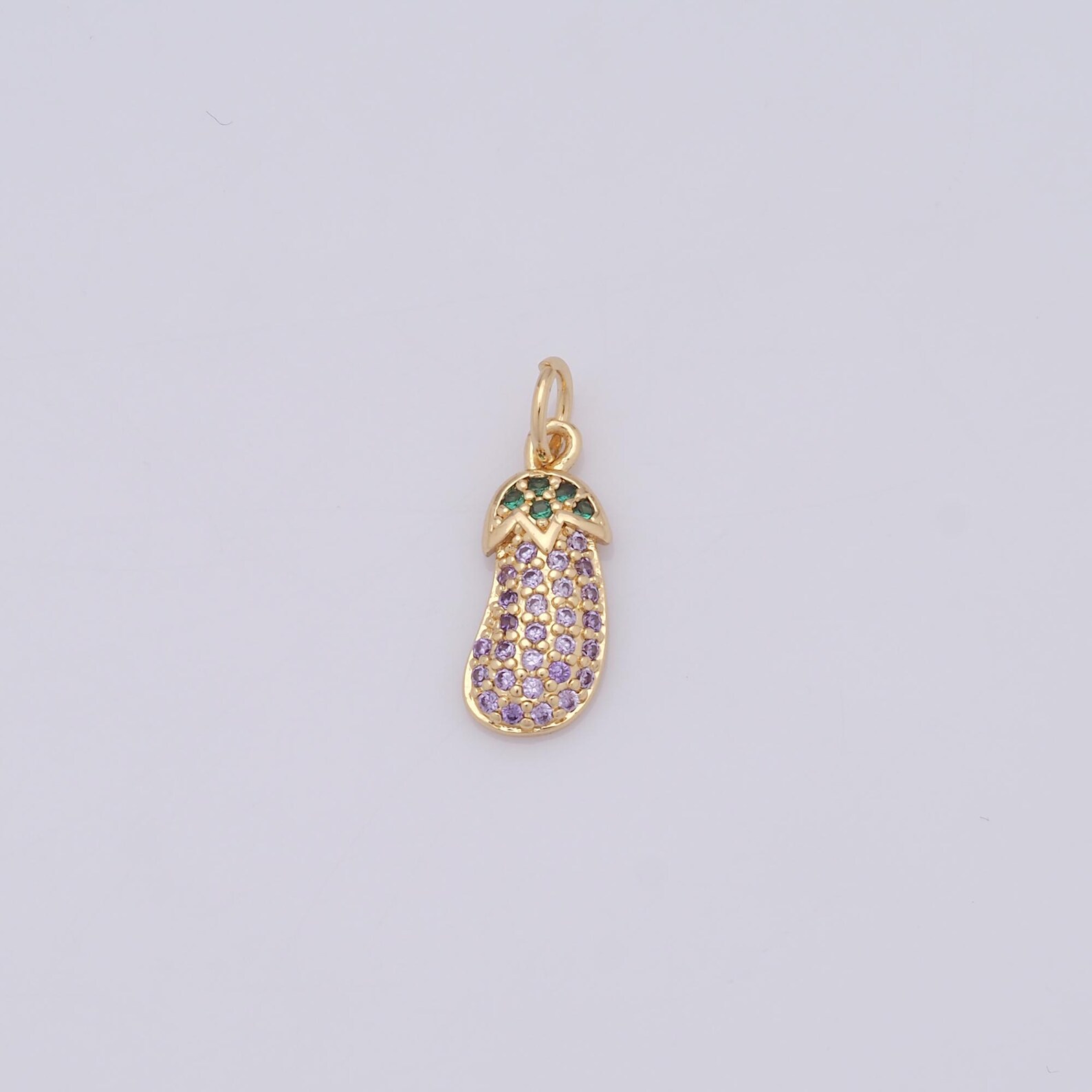 Dainty Fruit Lemon Charms,18k Gold Filled Pineapple Lollipop Cherry ...