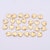 18K Gold Filled Spacer Beads,micropavé CZ Gold Spacer Beads Oval Charms ...