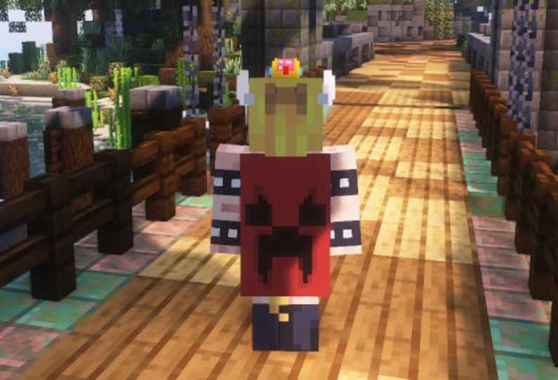 Bowsette Horns and Crown 3d Model for Minecraft - Etsy