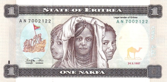 Collectibles Coins & Money banknote paper money Various Eritrea ...