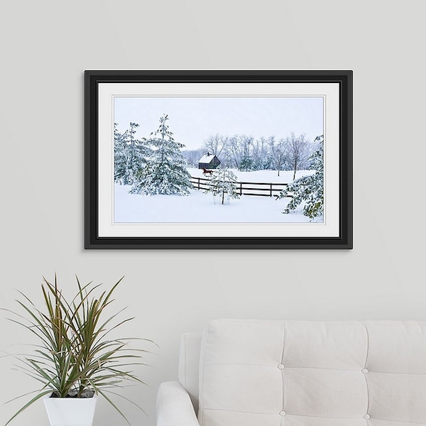 Winter Scene Photo - Etsy