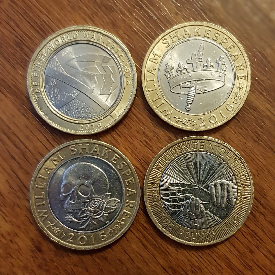 Rare 2 Pound Coins - Etsy UK