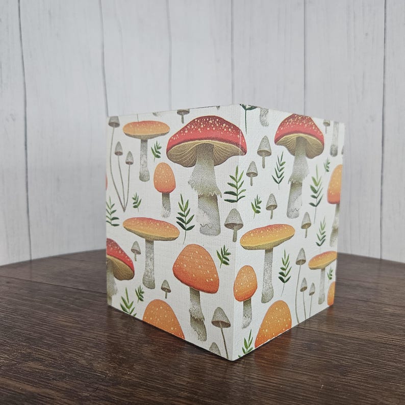 Colorful Mushroom Tissue Box - Etsy