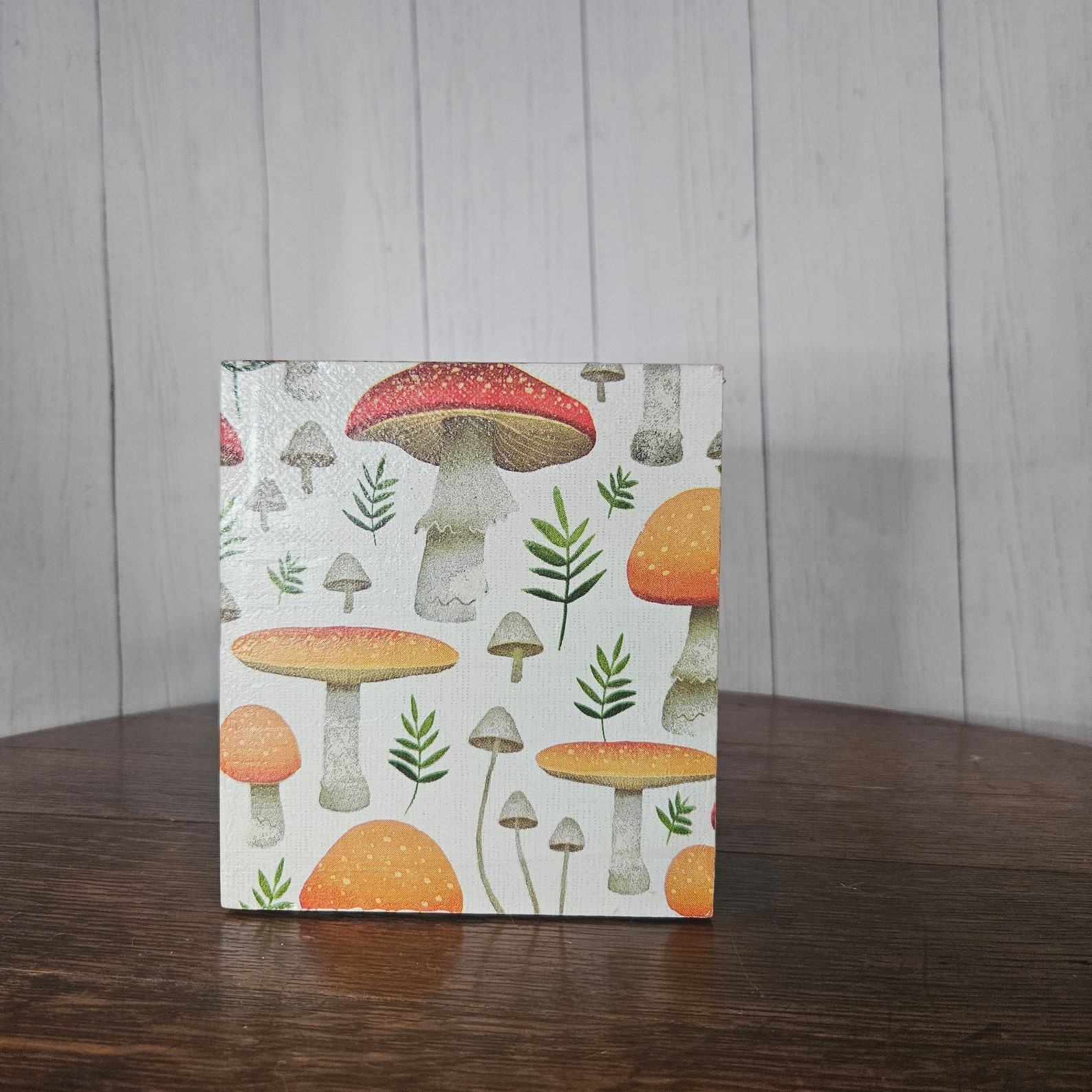 Colorful Mushroom Tissue Box - Etsy