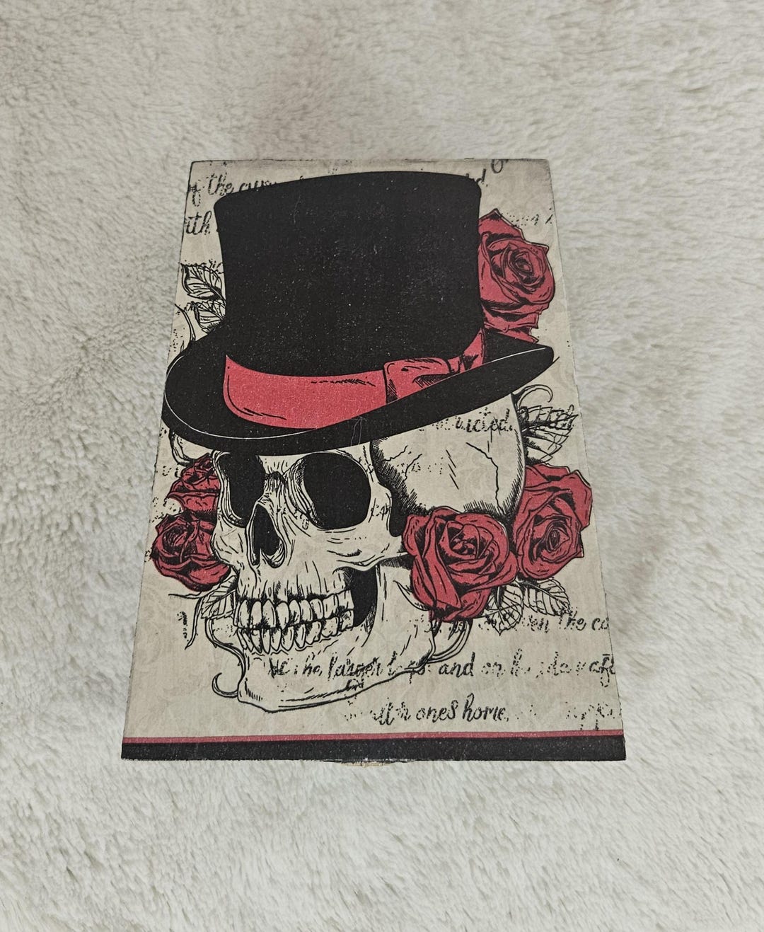 Skull With Top Hat Jewelry Box - Etsy