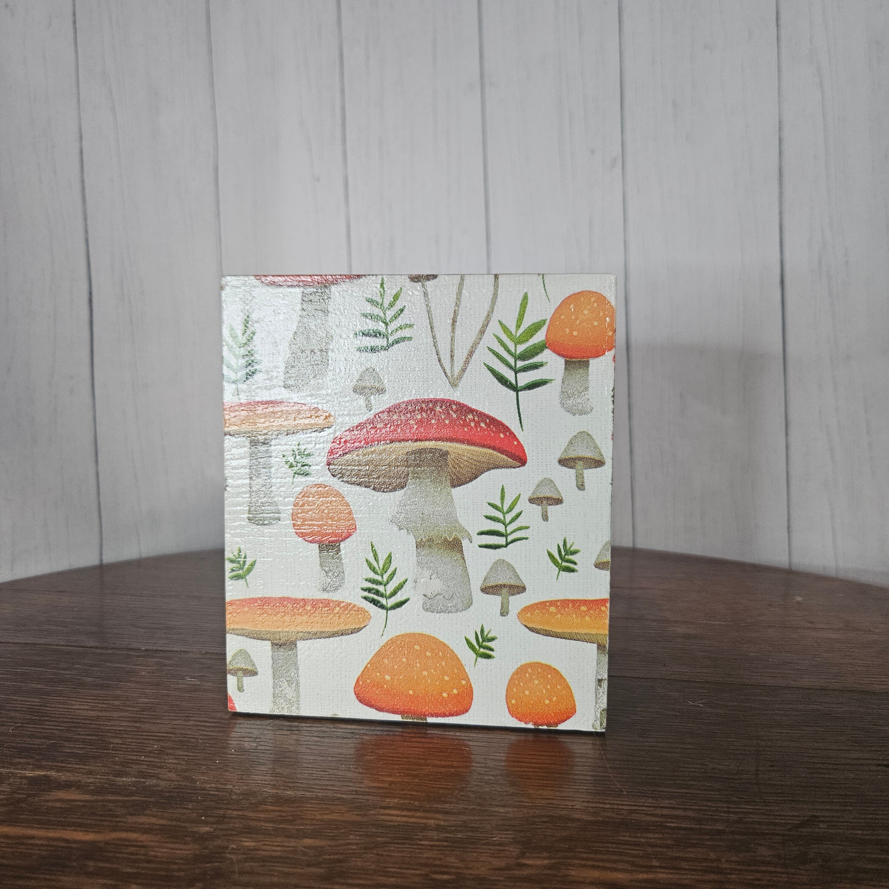 Colorful Mushroom Tissue Box - Etsy