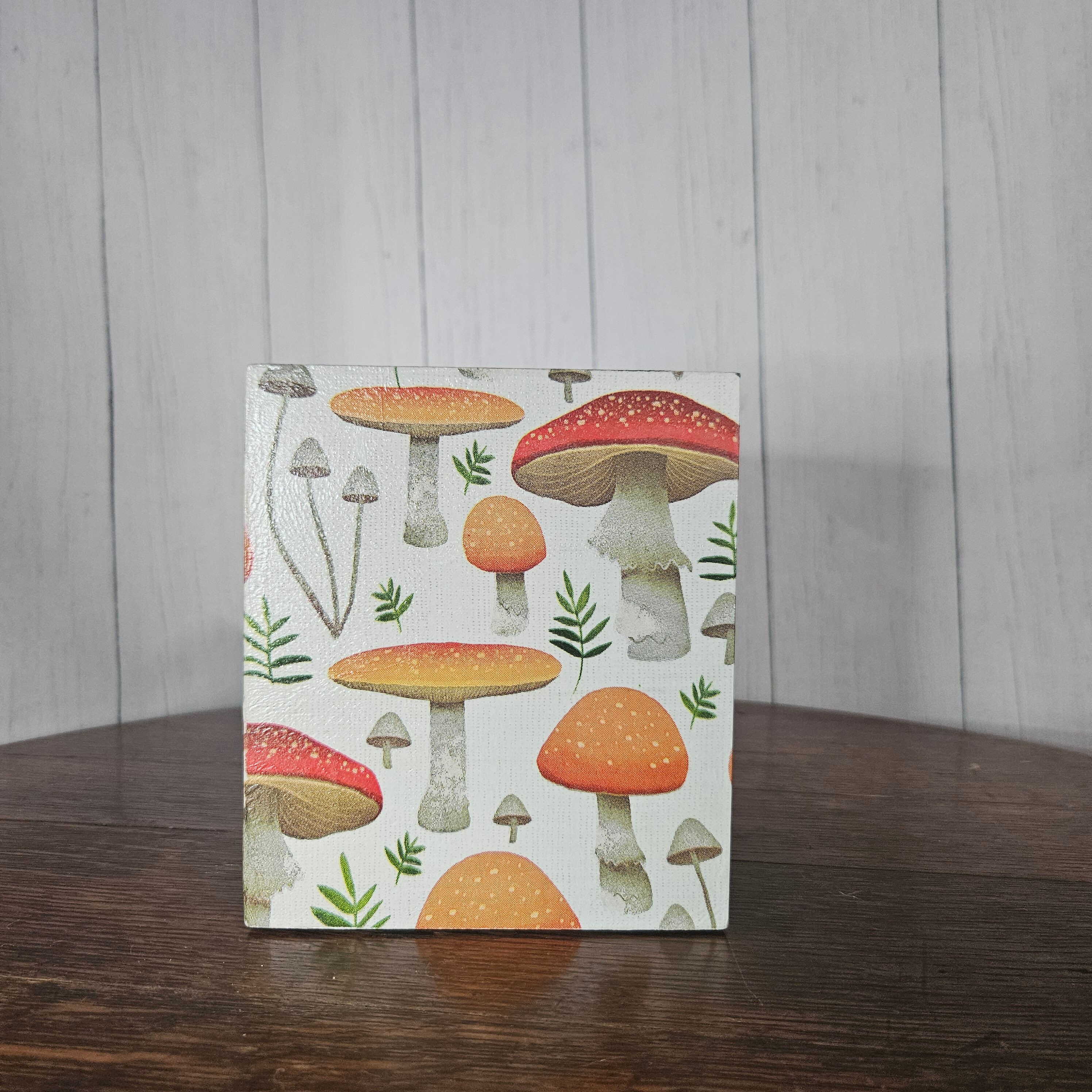 Colorful Mushroom Tissue Box - Etsy