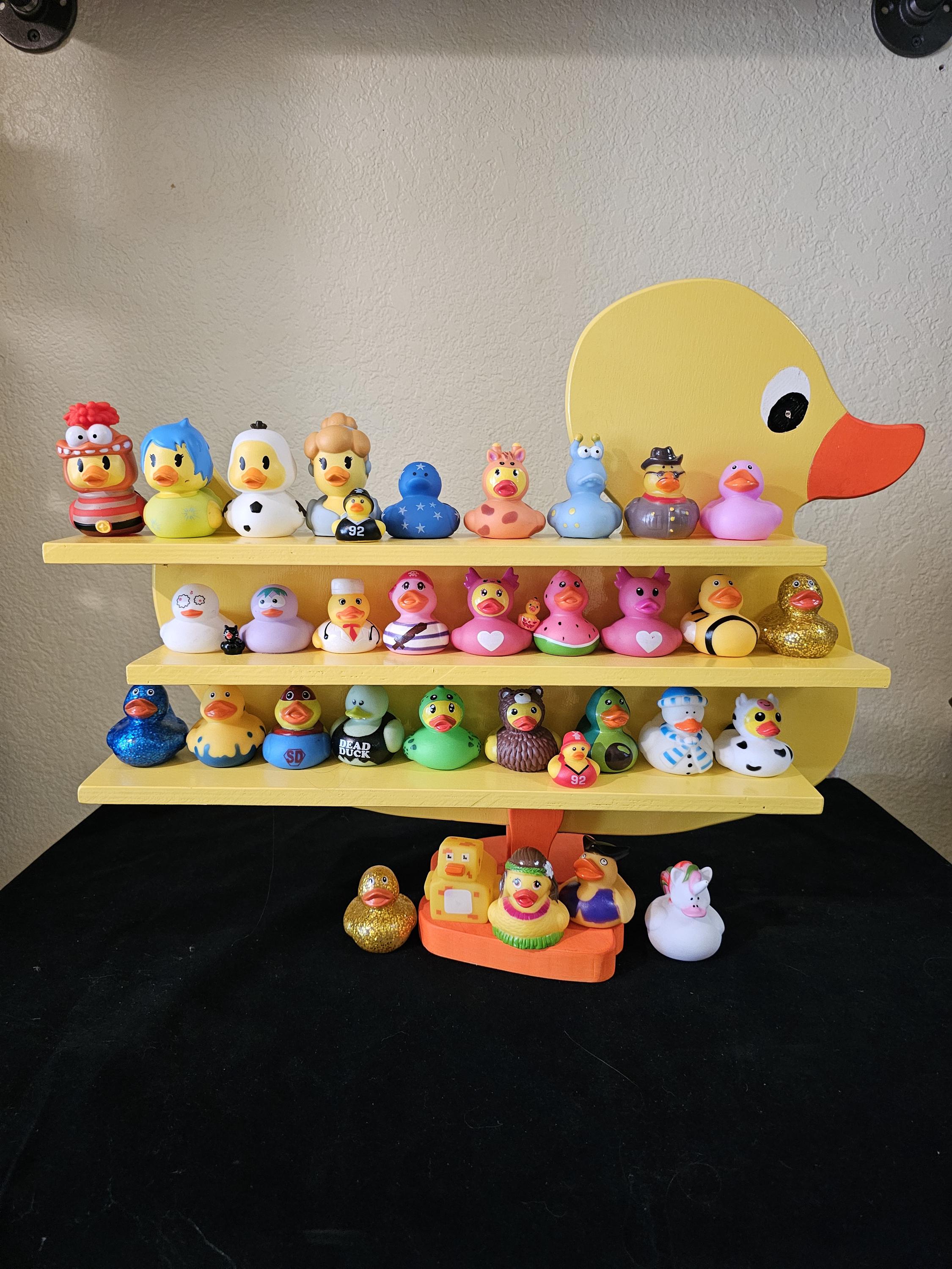 Handcrafted Duck Display Shelf – Whimsical Rubber Duck Organizer - Etsy