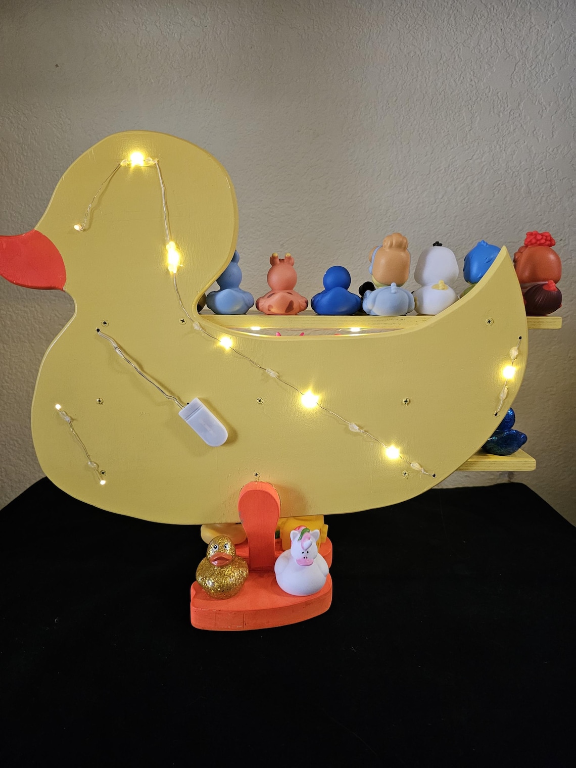 Handcrafted Duck Display Shelf – Whimsical Rubber Duck Organizer - Etsy