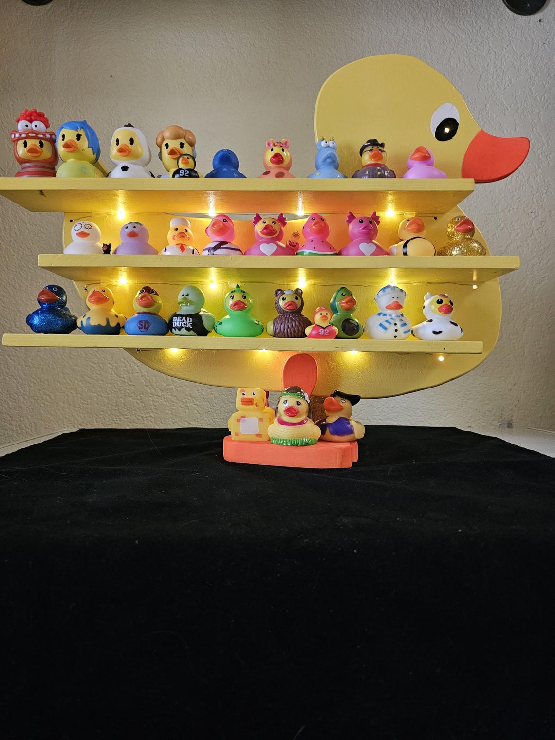 Handcrafted Duck Display Shelf – Whimsical Rubber Duck Organizer - Etsy